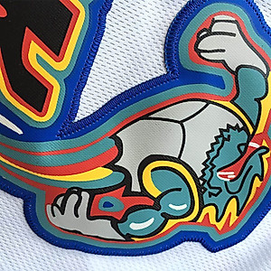 19 Bricklayers MTV Rock N Jock Basketball Jersey S-XXXL (White, L)