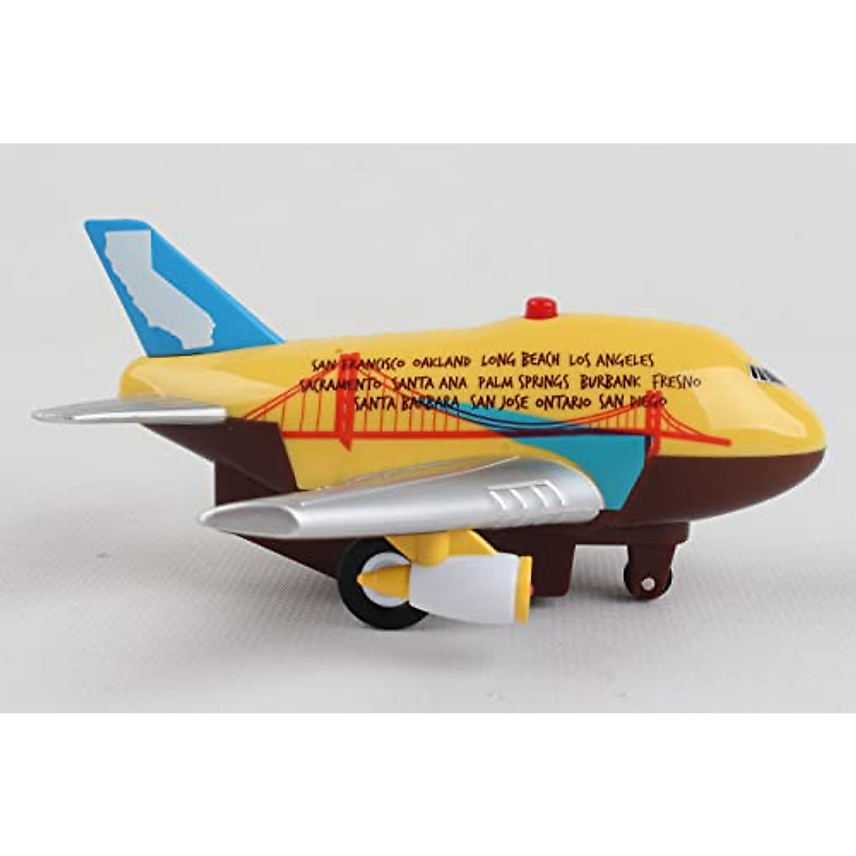 Daron California Pullback Toy with Light and Sound