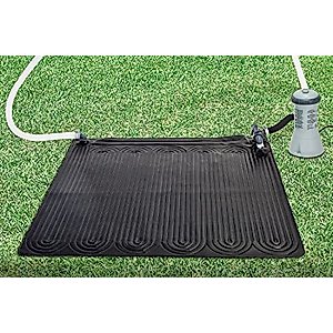 Intex 28685E Solar Mat Above Ground Swimming Pool Water Heater for 8,000 GPH Pool, Black (4 Pack)