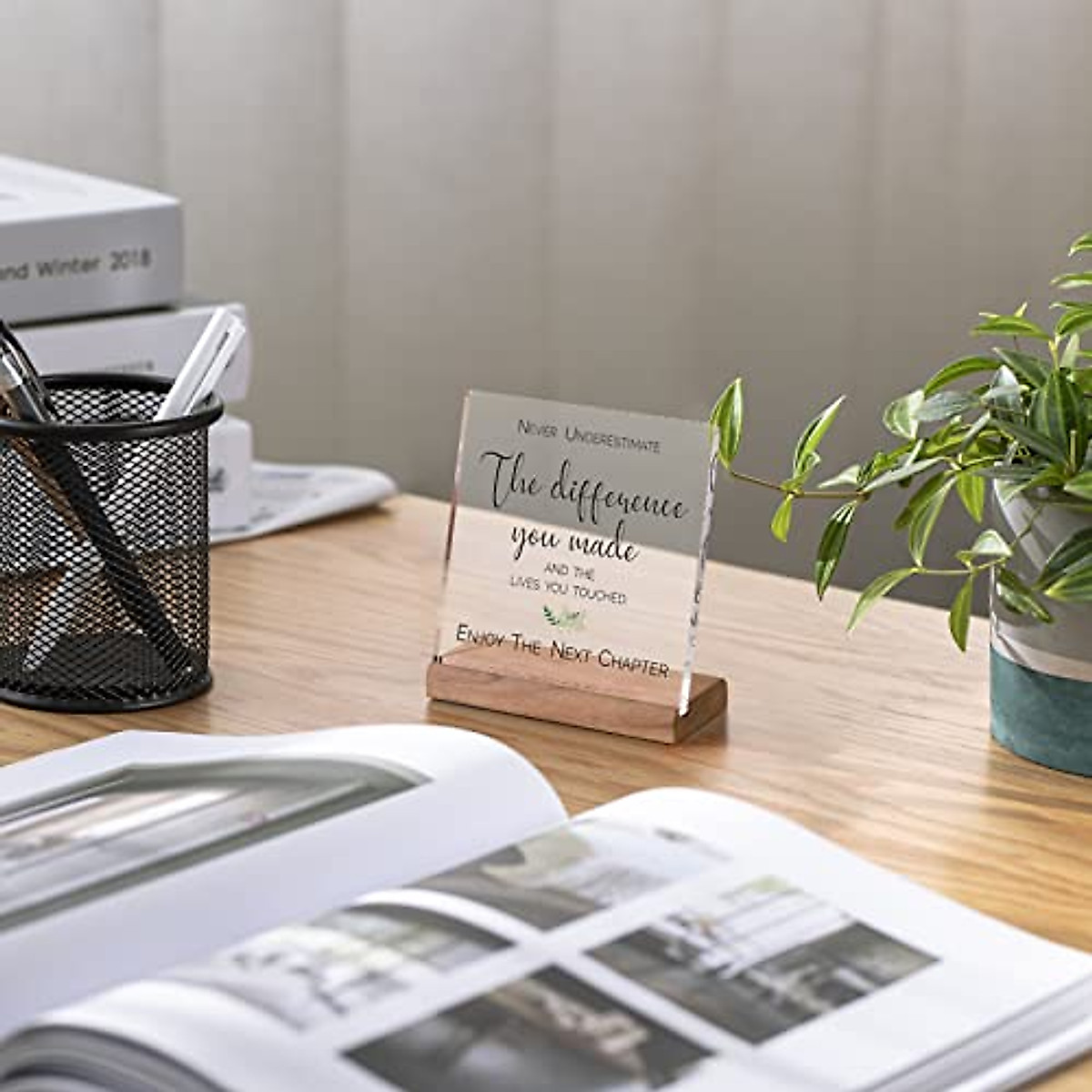 Goodbye Gifts For Coworkers Leaving Gifts For Women Farewell Gifts For Friends Going Away Gift For Boss Leaving Job Retirement Gifts For Women Men Retirement Party Decorations New Job Gifts For Desk