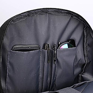 CUSALBOY Kpop Backpack Lisa Rose JISOO Jennie Color Photo Computer Backpack FashionTravel Business Work Backpack Whit USB Port (Black)