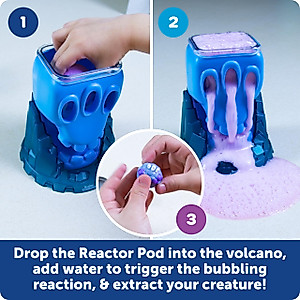 Learning Resources Beaker Creatures Skull Mountain Volcano, Preschool Science, STEM Toys, Fun Science Experiments for Kids, Ages 5+