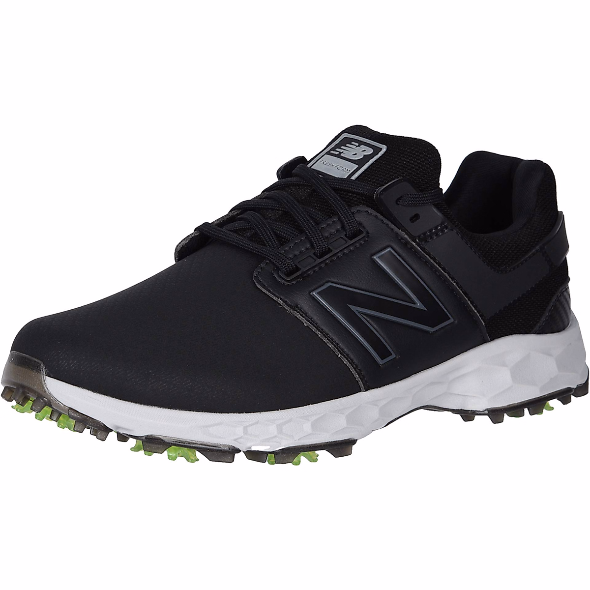 New Balance Men's LinksPro Golf Shoe, Black, 8 Wide