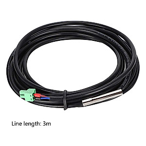 Battery Temperature Sensor, Energy Controllers, Temperature Control Line -55~125℃ RTS300R47K3.81A for MPPT Charge Controller Solar Charge Controller