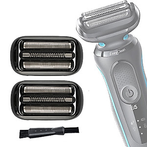2 Pack Series 5/6 53B Replacement Head Compatible with Braun Electric Foil Shaver 53B Head, Fit New Generation Razors 5020cs 5018s 5035s 5049cs 5050cs 6020s 6040cs 6075cc 6072cc 6090cc Foil Shaver
