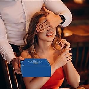 comfit Funny Anniversary Bridal Shower Gifts for Couples Her Him, [Gag Couple Gift], Wedding Gift for Newlywed, Wife Husband Boyfriend Girlfriend Gifts Naughty Cat Wine Glasses