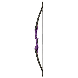 October Mountain Products Ascent 58” Recurve — Purple (RH - 50 lbs.)