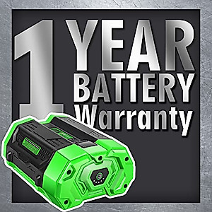 SUnMilY 5.0Ah Replacement for EGO 56V Battery, 56 Volt 5000mAh Compatible with EGO BA2800 BA4200T BA4200 BA1400 BA2800T BA5600T Lithium Ion Battery