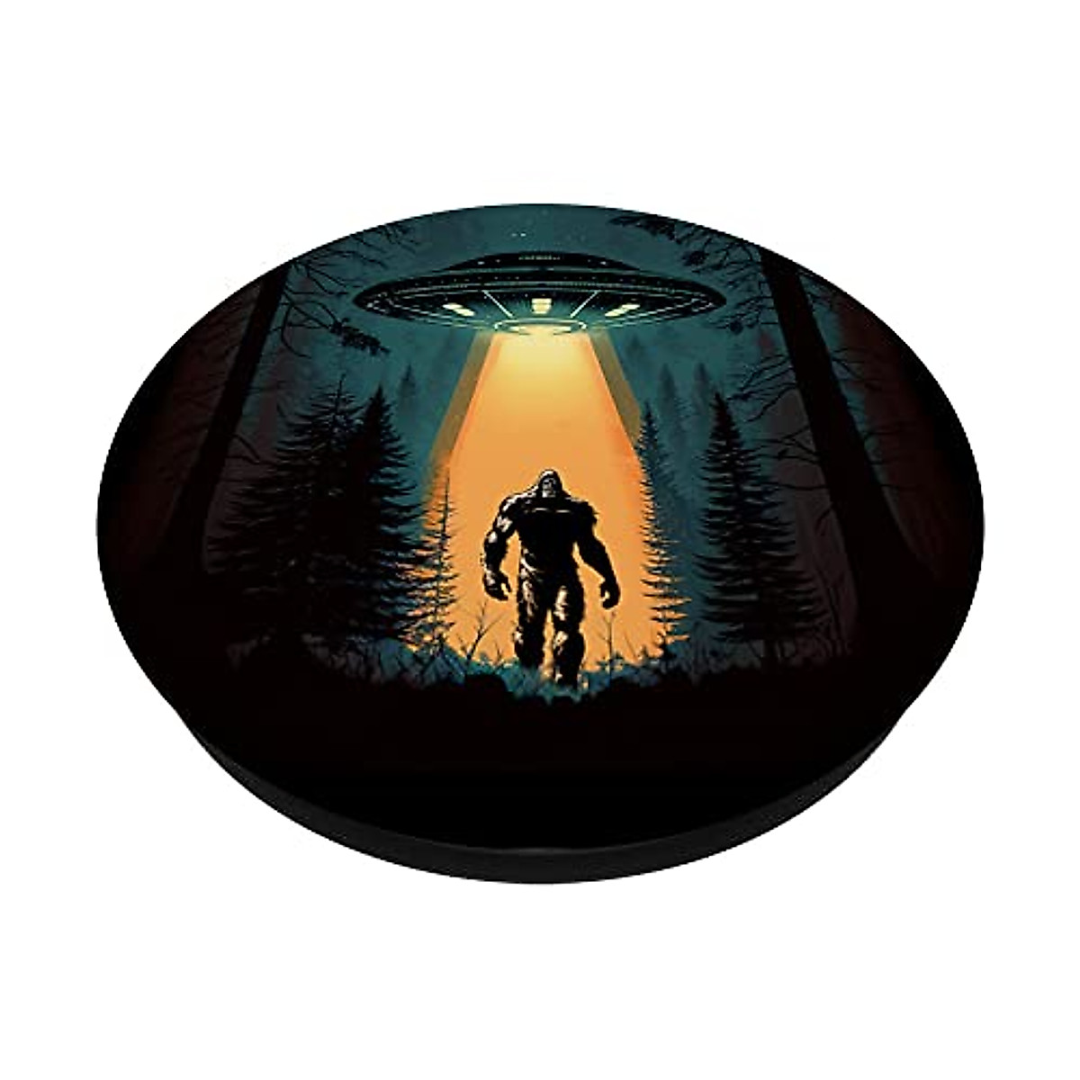 Funny Aliens UFO Bigfoot Sasquatch Conspiracy PopSockets Swappable PopGrip