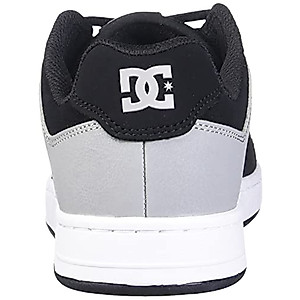 DC Men's Manteca 4 Casual Skate Shoe, Black/Grey, 11