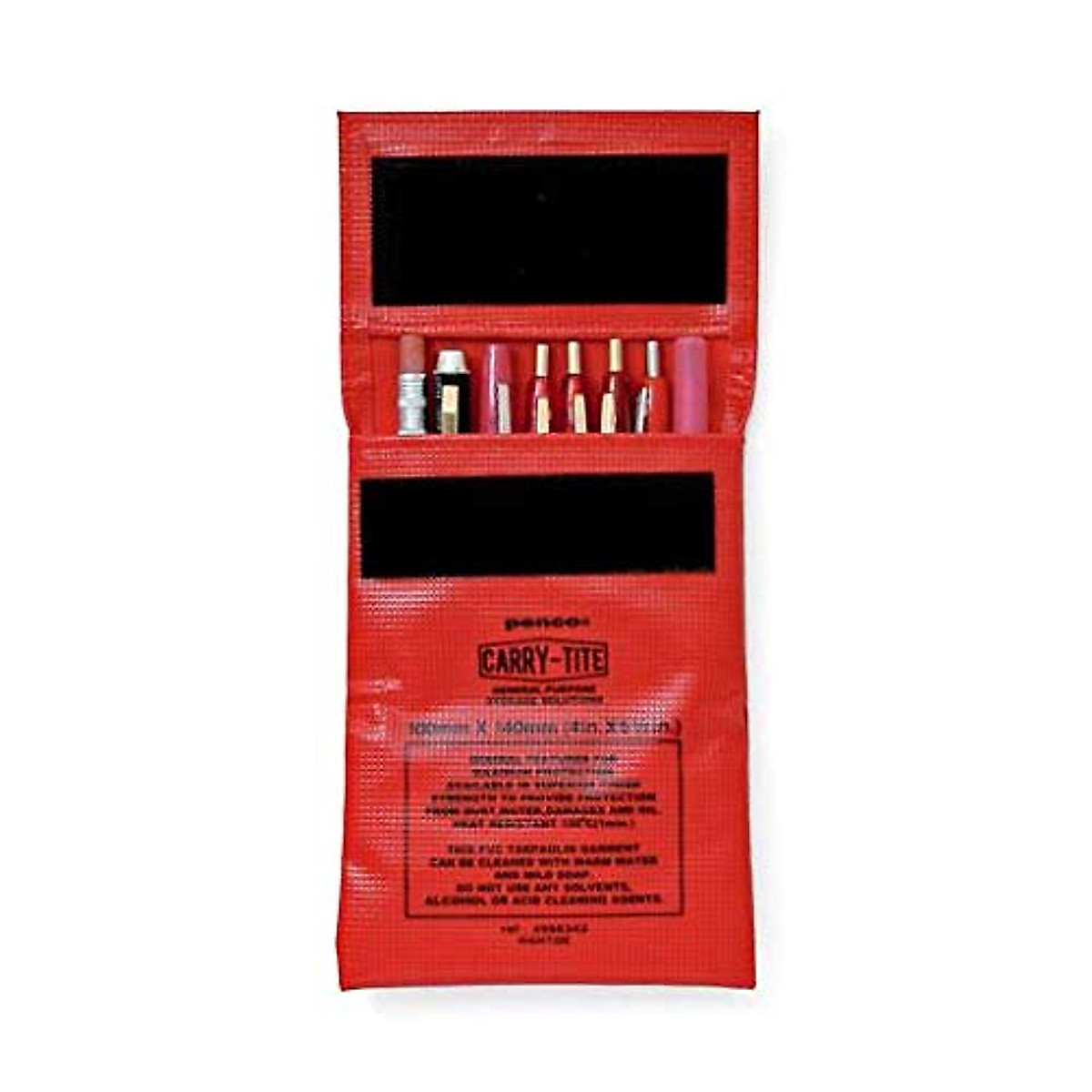 Penco Carry Tite Case - General Purpose Folding PVC Organizer Wallet/By Hightide Japan (Red)