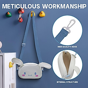 SYWHHA Kawaii Bag Cute Cartoon Wallet Anime Shoulder Bag Adjustable Shoulder Strap Girls Birthday Gifts