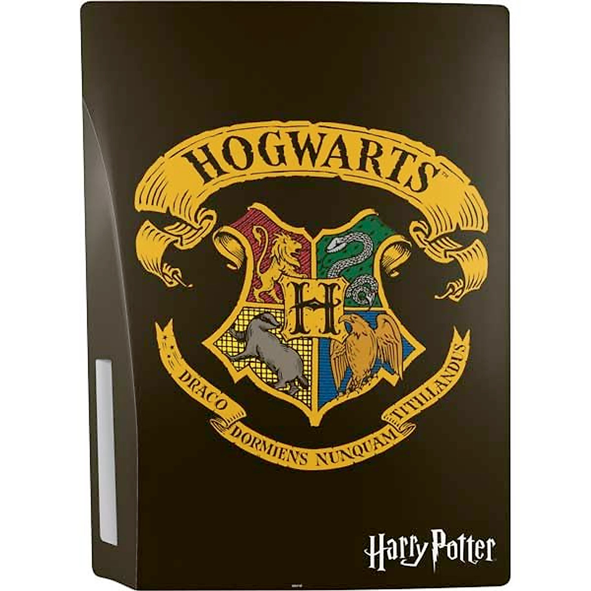 Skinit Decal Gaming Skin Compatible with PS5 Bundle - Officially Licensed Wizarding World Harry Potter Hogwarts Houses Crest Design