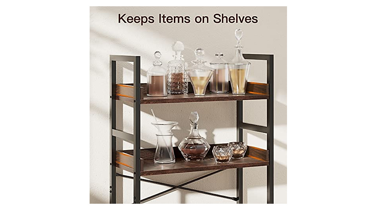 Pipishell 6-Tier Bookshelf - Stylish Storage Solution