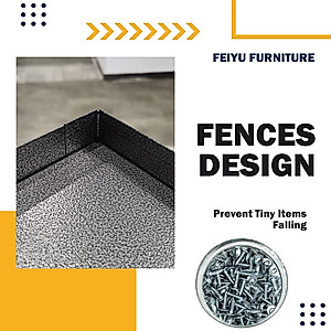 1 Drawer 2 Doors Rolling Adjustable Shelves Metal Storage Cabinet Black/Grey for Garage Utility Room Single Drawer & 2 Doors