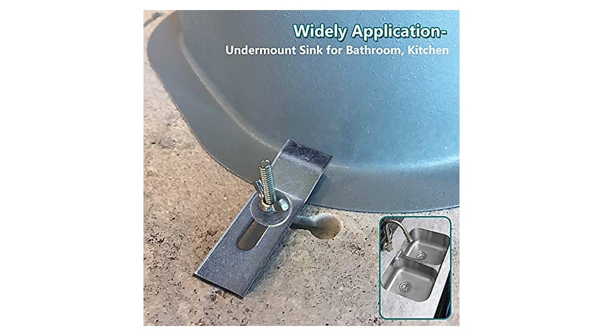Daisypower Undermount Sink Clips - 10 Pack for Stability