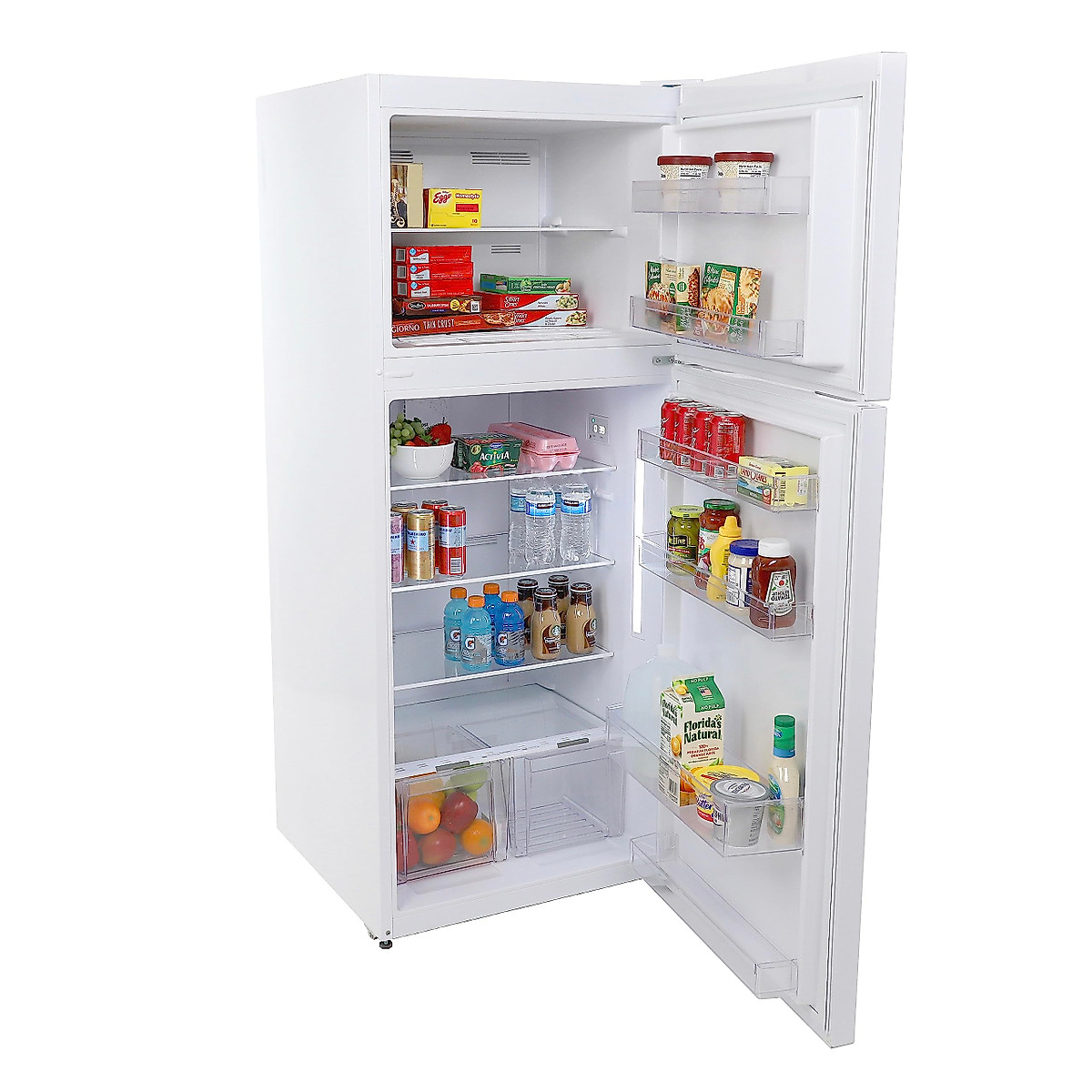 West Bend Frost Free Apartment Size Refrigerator, 14.3-Cu.Ft, White