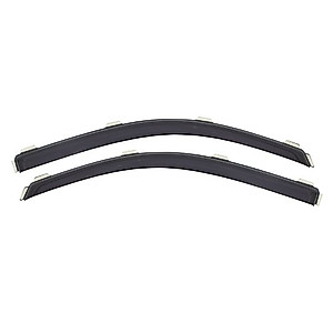 Auto Ventshade 192410 In-Channel Ventvisor Window Deflector for 2006-2011 Honda Civic, Smoke, 2 Piece