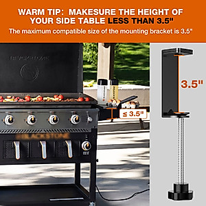 MeWeBlue Griddle Caddy for Blackstone Griddle Accessories Storage, Space Saving Grill Accessories Holder, BBQ Accessories Organizer for Blackstone 28”/36” Griddle, BBQ Caddy with a Paper Towel Holder