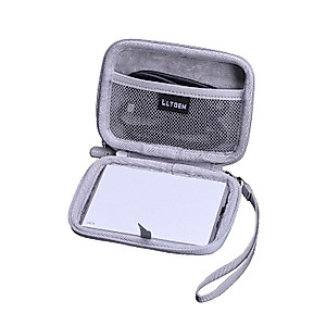 LTGEM EVA Hard Case for LaCie Mobile Drive 1TB 2TB 4TB 5TB External Hard Drive HDD – USB-C USB 3.0, for Mac and PC Computer Desktop Workstation Laptop，