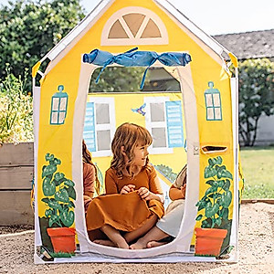 Melissa & Doug Cozy Cottage Fabric Play Tent and Storage Tote