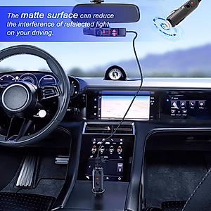 Digipartspower Car Adapter for Valentine One V1 Radar Laser Detector Auto Power Cord DC Charger