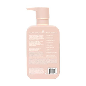 MONDAY Haircare Volume Shampoo 12oz for Thin, Fine, and Oily Hair, Made from Coconut Oil, Ginger Extract, & Vitamin E, 100% Recyclable Bottles (354ml), Pink (10428)