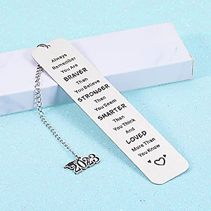 Inspirational Gifts for Women Men Graduation Gifts for Her Him Teens End of Year Student Gifts from Teacher Bulk Class of 2023 Graduates Gifts for Students Son Daughter from Mom Dad Bookmark for Her