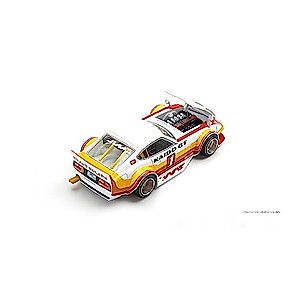 MINI GT Datsun KAIDO Fairlady Z Kaido GT V1#1 Red with White (Designed by Jun Imai) Kaido House Special 1/64 Diecast Model Car KHMG029