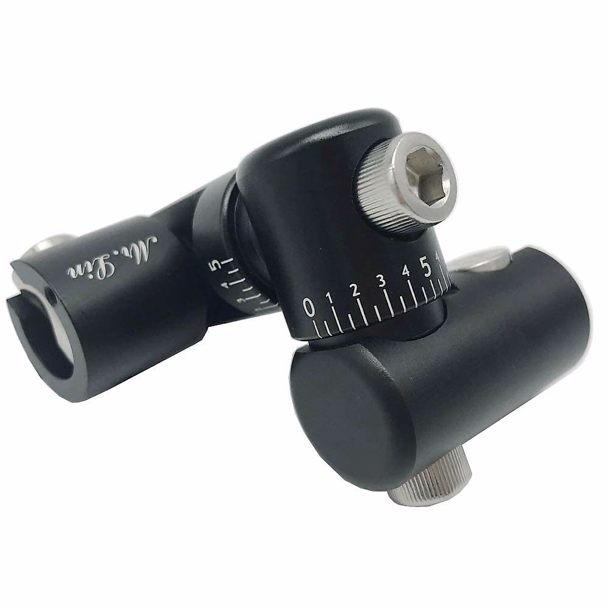 Ace Hunter Black Archery Single Side Adjustable V-bar Quick Disconnect Mount Adjustable Bow Rod Stabilizer