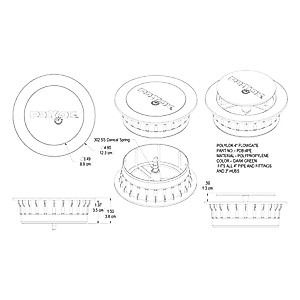 Polylok 4" Flow Gate (Drainage Pop-Up)