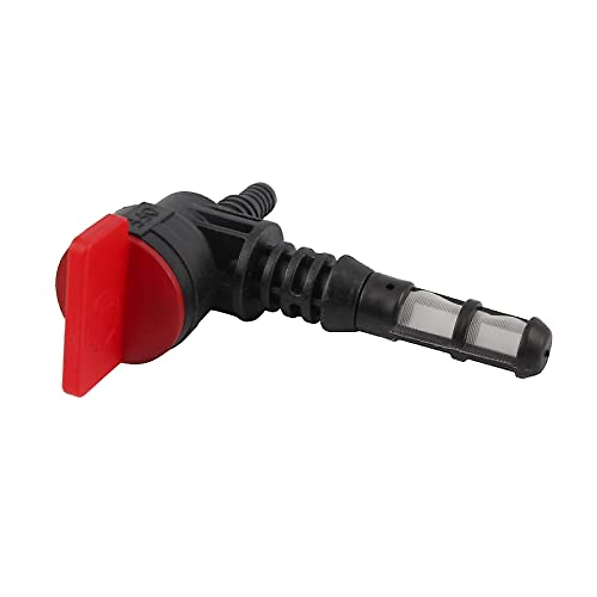 Carbbia 2 Pack 90 Degree Fuel Gas Shut Off Valve w/Grommet Clamp for Briggs & Stratton 192980GS 208961 for Kohler 25 462 03-S 25-462-03-S Rotary 13116 Gas Tank Engine Generator Pressure Washer