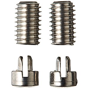 Delta RP61288SS Addison Button Cover and Set Screw, Stainless, Set Of 2
