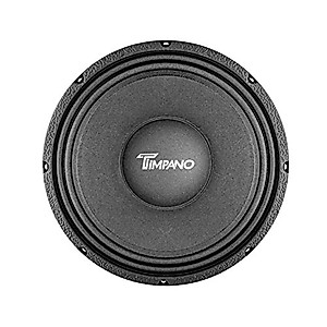 Timpano TPT-MD10 V2 10 Inch Midbass Speaker Upgraded Version - Pro Audio Mid-bass Loudspeaker, 325 Watts RMS Power, 650 Watts Continuous Power, 8 Ohms for Professional and Car Audio System (Single)