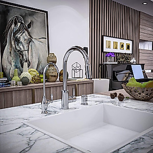 Westbrass D201-1-26 1-3/4" x 2-3/4" Solid Brass Air Gap Cap Only, Skirted, 1-Pack, Polished Chrome