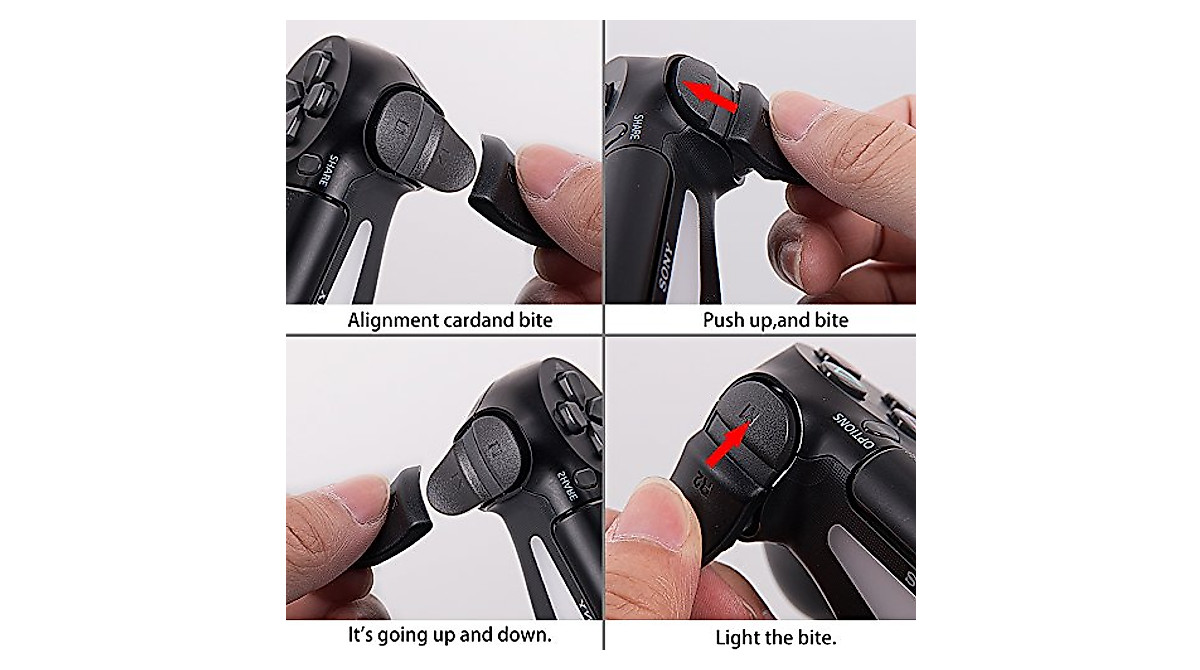 PS4 FPS Accessories Kit - Enhance Accuracy & Control