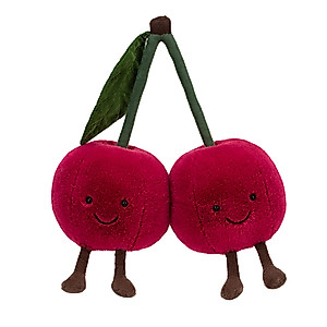 Jellycat Amuseables Cherries Fruit Food Plush