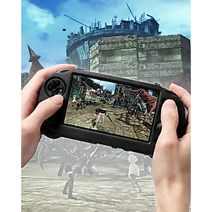 L2 R2 Trigger Hand Grip Shell Controller Protective Case for Sony PS Vita 1000 (Black)