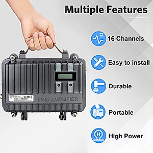 Retevis RT97 GMRS Mobile Radio Relay Communication Set, Full Duplex ...