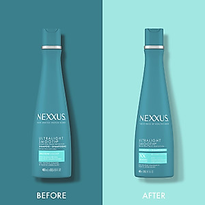 NEXXUS Ultralight Smooth Shampoo for Dry and Frizzy Hair Weightless Smooth Hair Treatment to Block Out Frizz 13.5 fl oz