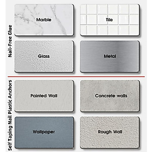 DOIAESKV 2 Pack Corner Shower Caddy with Hooks,No Drilling Aluminium Shower Organizer for Bathroom&Kitchen,Secure with Nail-free Glue,Rustproof Shower Rack Basket,Storage Accessories (Gunmetal)