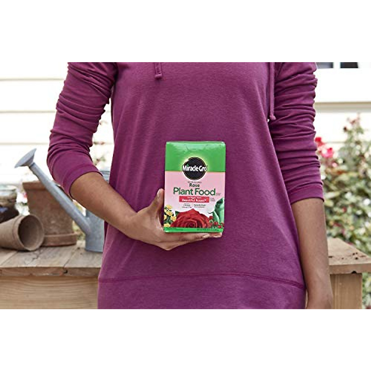 Miracle-Gro VB02199 Plant Food Water Soluble Rose, 1.5 lb,