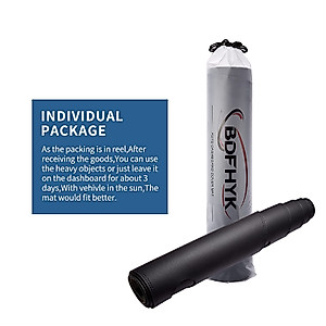 BDFHYK Dashboard Dash Cover PU Dash Mat Compatible with 2007-2013 Silverado and Sierra, 2007-2014 Tahoe Suburban Avalanche and Yukon