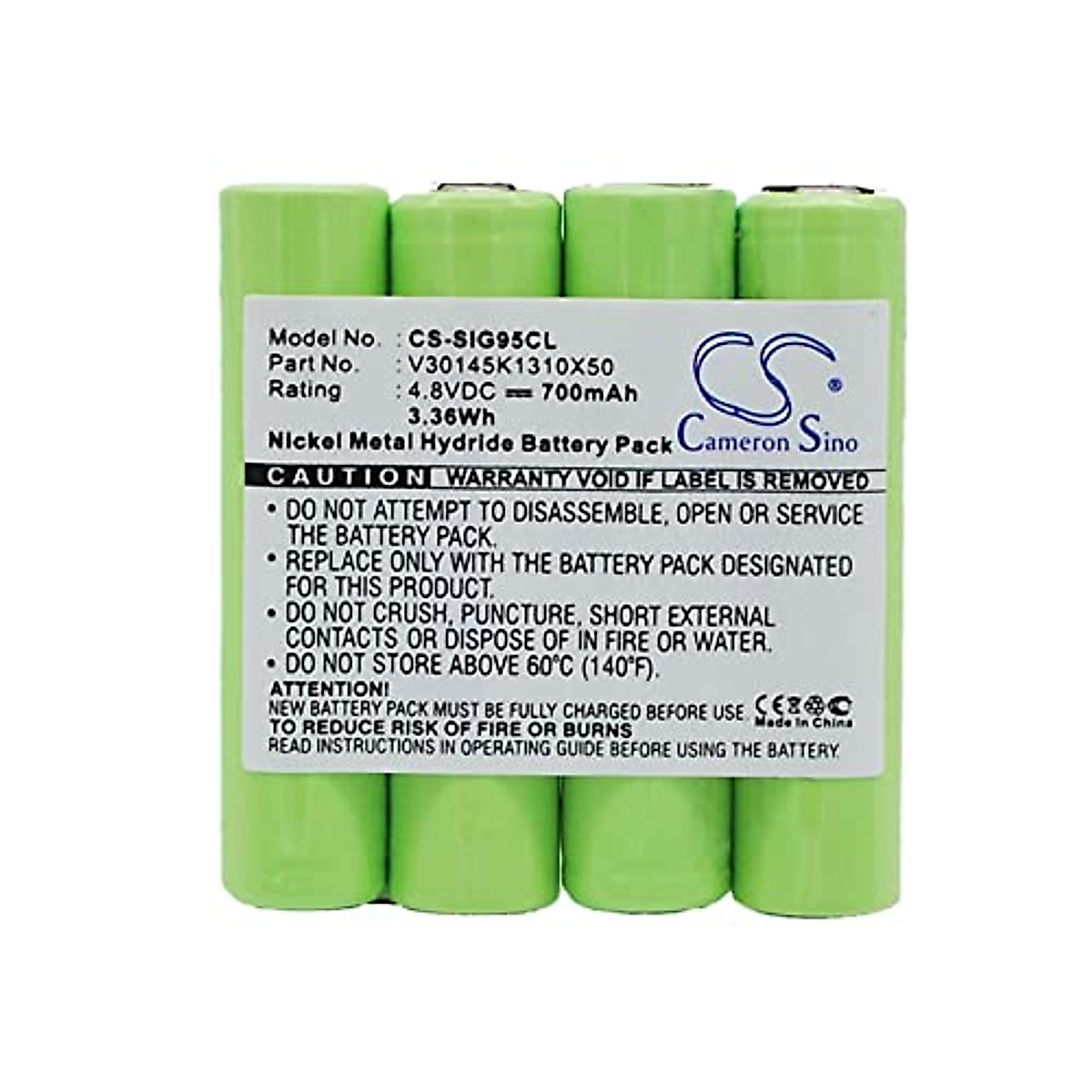VINTRONS Replacement Battery for Siemens Gigaset 905, G95X, Gigaset 825