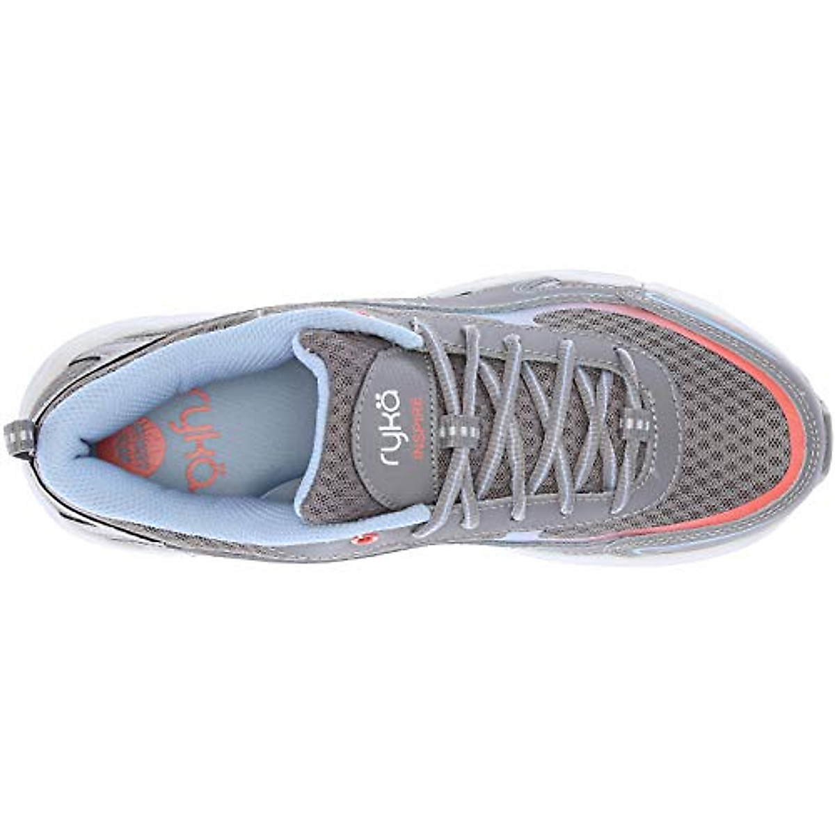 Ryka Women's Inspire Athletic Shoe, Grey, 9 W US