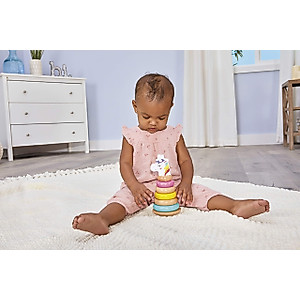 Little Tikes Wooden Critters Unicorn Shape Stacker Developmental Toy