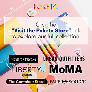 POKETO – Hardcover Project Planner - 11.9" x 8.4" - Undated - Weekly, Monthly & Yearly Notebook - Daily Planner - Note Taking - Eco-Friendly Journal - Home, School & Office Supplies - Teal