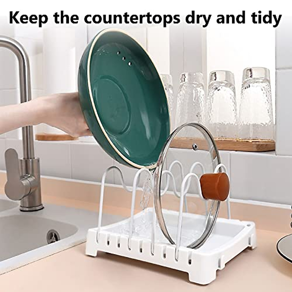 Decostatue-Pots-and-Pans-Organizer-Rack-Pot-Lid-Holder-Organizer-for-Kitchen-Cabinet-Kitchen-Cookware-Organizer-with-12-Adjustable-Compartments-for-Pots-&-Pans-Lids- Cutting-Boards-Bakeware-Dish