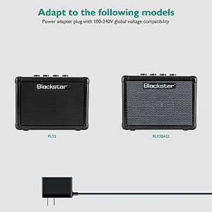 for Blackstar Fly 3 Power Supply, Lnauy 6.5V Adapter Compatible with Blackstar Electric Guitar Mini Amplifier PSU1FLY SW10-06501500-W Charger