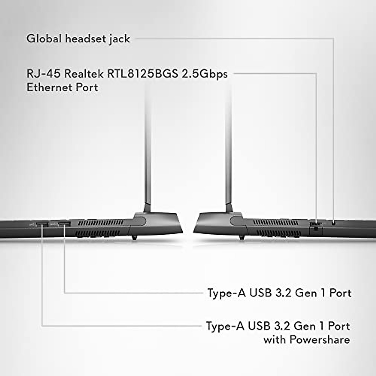 Alienware m15 R7 15.6" Gaming Laptop - QHD (2560x1440) 240Hz, AMD Ryzen 9 6900HX, 32GB DDR5, 1TB SSD, RTX 3070Ti, HDMI, Wifi, Webcam, Windows 11, 1-Year Premium + 6-Months Migrate Services - Black